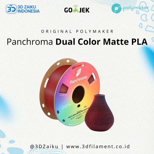 Jual Polymaker Panchroma Dual Color Matte PLA NEW Polyterra 3D Printer ...