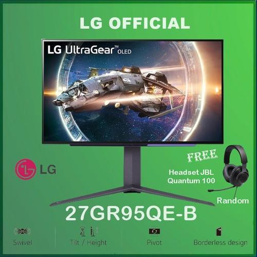 Promo Monitor LG 27" 27GR95QE-B QHD HDMI UltraGear Gaming LG 27GR95QE ...