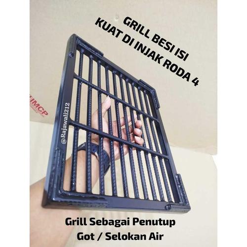 Jual GRILL TUTUP SELOKAN / GRILL TUTUP SALURAN AIR BESI UKURAN ...