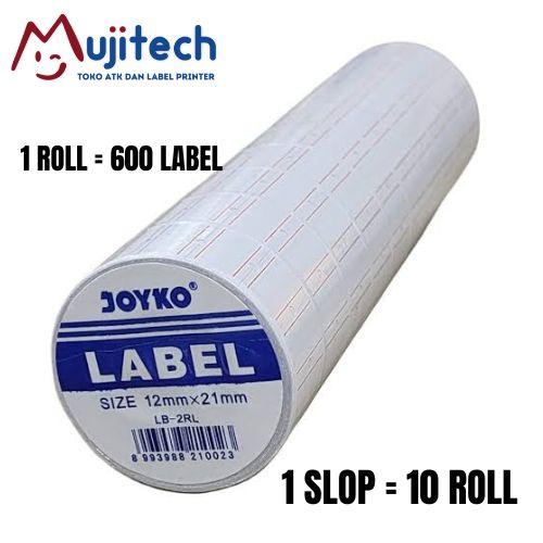 Jual 1 SLOP KERTAS LABEL HARGA 1 BARIS LB-2RL (Labeller 5500M) JOYKO ...