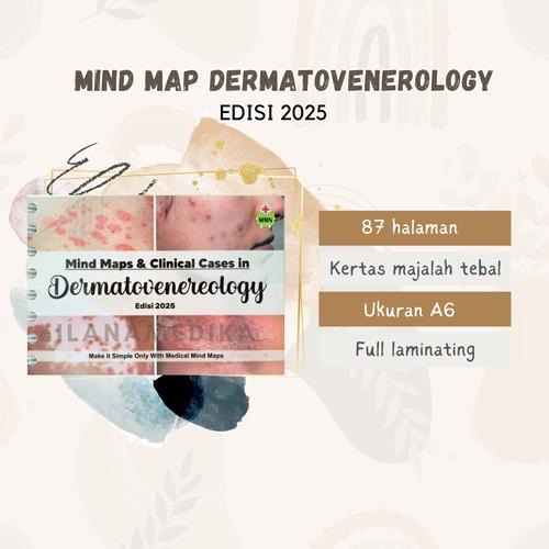 Promo Medical Mind Map Series Dermatovenerology Mindmap Kulit Buku saku kedokteran - Kota Malang ...