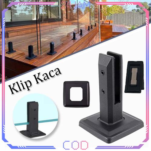 Jual Penjepit Kaca Spigot Klip Kaca Glass Clip Panel Pagar Glass Clip ...