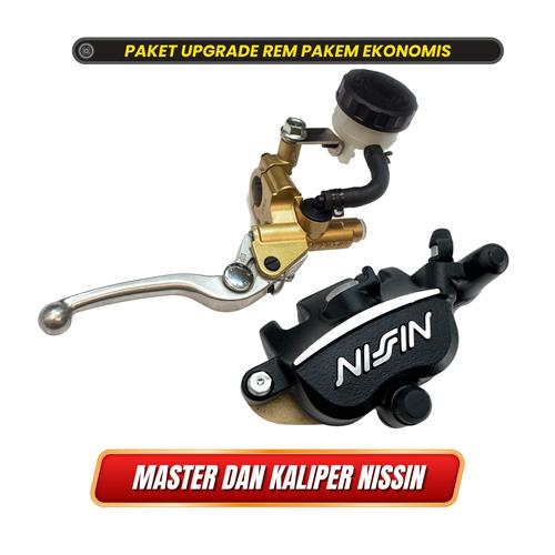 Jual Paket Rem Pakem Ekonomis Honda Vario 160 Nissin, Isi Paket: Master ...
