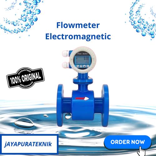 Jual Flowmeter Electromagnetic DN50 2"Inch Flow Meter Electromagnetic ...