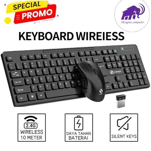 Jual MA Keyboard Portable Wireless Set Combo Keyboard dan Mouse Tanpa ...