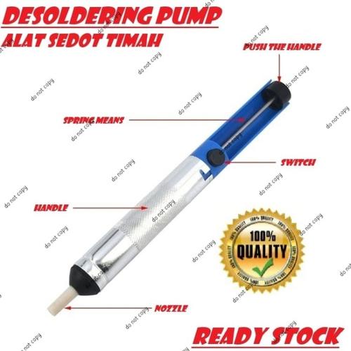 Jual Alat Penyedot Timah Solder Sucker Desoldering Pump Sedotan Timah ...
