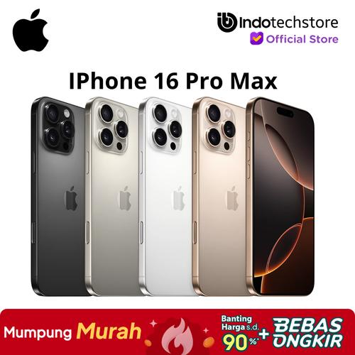 Promo Apple iPhone 16 Pro Max 1TB 512GB 256GB 128GB iPhone 16 ProMax Garansi Resmi iBox Apple ...