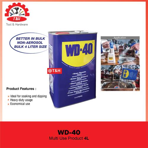 Jual WD40 4 Liter / WD 40 Cairan Serbaguna 4 Liter / WD40 Multi Use ...