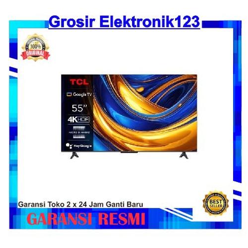 Jual TCL 55P655 Led Tv 55 Inch P655 Uhd 4k Google Tv AiPQ Processor - Kota Bandung ...