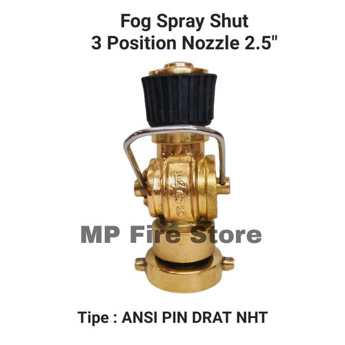Jual FIRE JET FOG SPRAY NOZZLE 3 POSITION TIPE ANSI PIN DRAT DALAM NHT ...