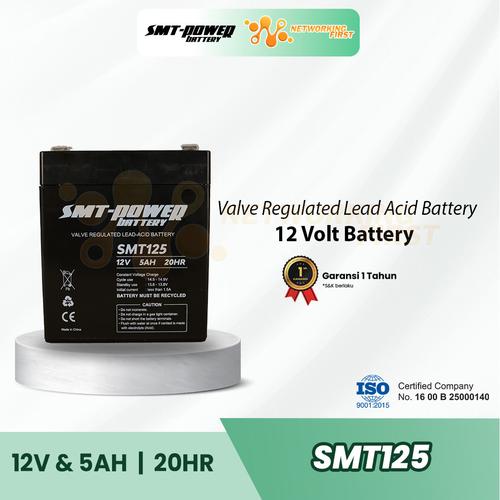 Jual SAMOTO Battery 12V 5AH Baterai Aki Kering Ups VRLA SMT POWER ...