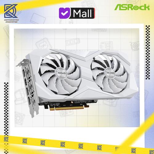 Promo ASROCK AMD RADEON RX 6600 CHALLENGER WHITE 8GB (RX6600 CLW 8G ...