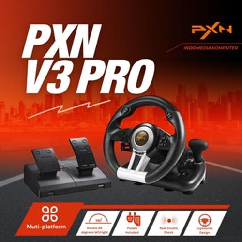 Jual Gamepad Stir PXN-V3 Pro, GameStir PXN V3 Pro Racing Wheel PXN V3 ...