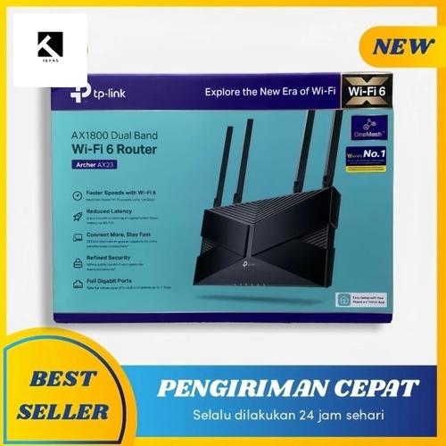 Jual TP-LINK ARCHER AX23 AX1800 DUAL-BAND WiFi 6 ROUTER GARANSI RESMI ...