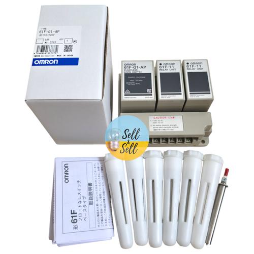 Jual (1 SET) Water Level Control 61F-G1-AP Omron (ORIGINAL) + Electroda ...