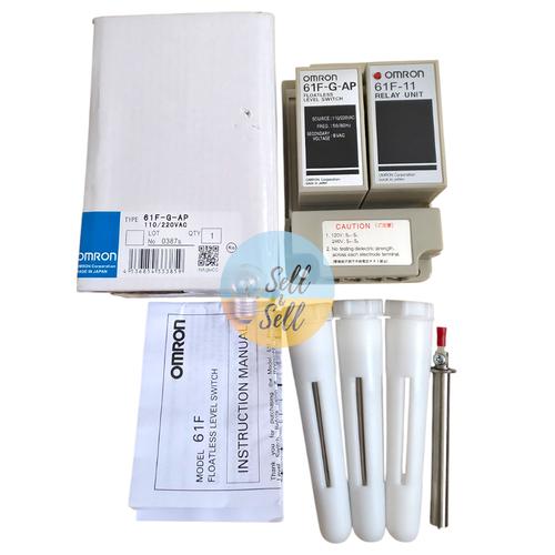 Jual 1 SET MURAH Sensor Air Otomatis Omron 61F-G-AP + Elektrode Lilin ...
