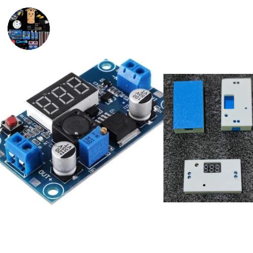 Jual lm2596 module DC To DC Stepdown step down display voltmeter 7 segment - MODULE LM2596 ...