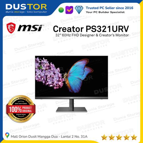 Promo MSI Creator PS321URV Designer & Creator’s Monitor 32" UHD, 60Hz ...