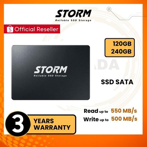 Promo STORM SSD SATA 3 120GB / 240GB 2.5" SSD Internal SSD 120 GB 240 ...