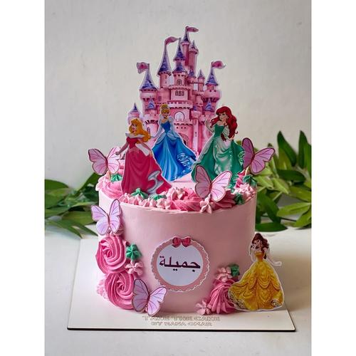 Jual PRINCESS/Topper Cake Tema Princess / Hiasan Kue Ulang Tahun Disney ...