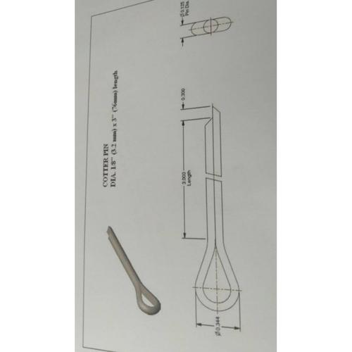 Jual Split Pin / Cotter pin SS dia. 3,2mm x 70mm - Jakarta Barat - Al ...