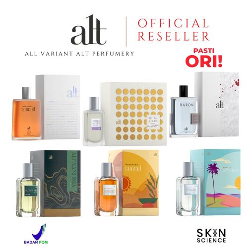 Jual ALT Parfume EDP Tahiti Sunrise / Moroccan Sunset / Reverie / Baron ...