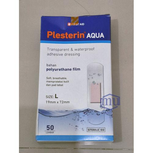 Jual Onemed Plesterin Aqua Steril isi 50pcs Plester Luka Transparan ...