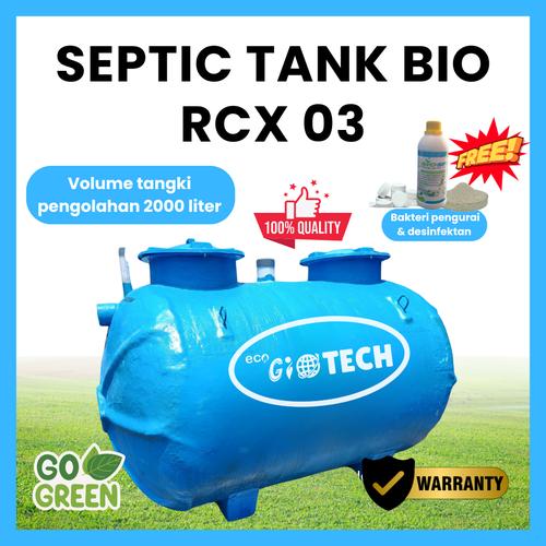 Jual Bio Septic Tank Silinder RCX 3-Volume 3000 Liter, Biotech Biofil ...