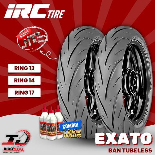 Jual [READY COD] BAN LUAR TUBELESS IRC EXATO NR88 (70/80 - 80/80 - 80/ ...