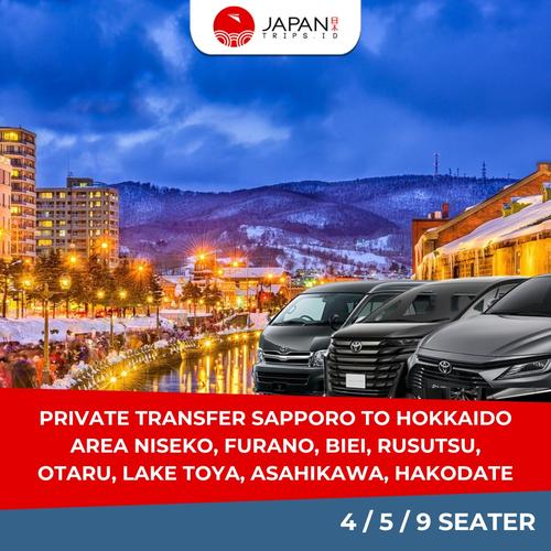 Promo Private Transfer Sapporo To Hokkaido Area Niseko, Furano, Biei, Rusutsu, Otaru, Lake Toya ...
