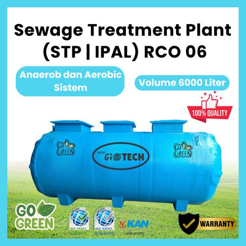 Jual STP RCO 6 Volume 6000 Liter Sewage Treatment Plant Fiberglass ...