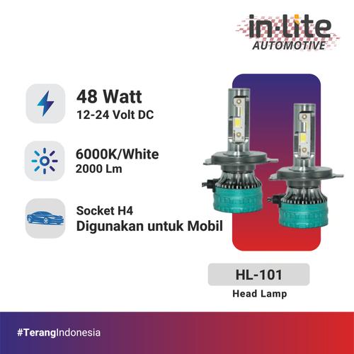 Promo in-Lite Automotive LED Lampu Mobil - Head Lamp H4 INAHL101 - Kab. Bekasi - IN - LITE LED ...