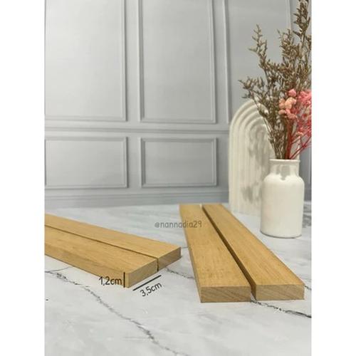 Jual Lis profil / wall moulding kotak minimalis kayu ramin premium ...