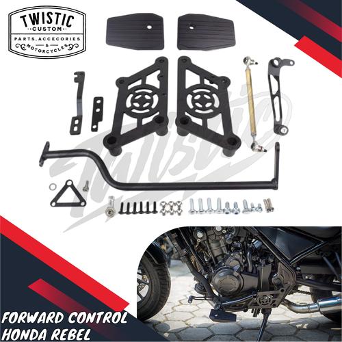 Jual Forward Control Footstep Foot Peg Pedal Rem Kit Set Motor Honda ...