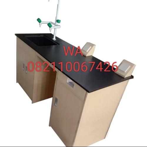 Jual MEJA LABORATORIUM WASTAFEL LABORATORIUM SINK LABORATORIUM HPL ...