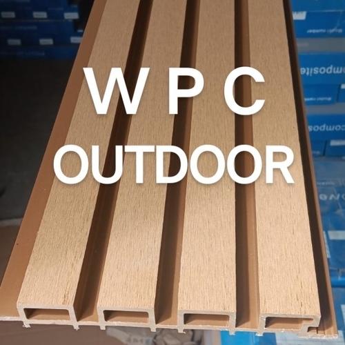 Jual WPC OUTDOOR WPC PAGAR WALLPANEL OUTDOOR KISI KISI LUAR - ABU 2.5M ...