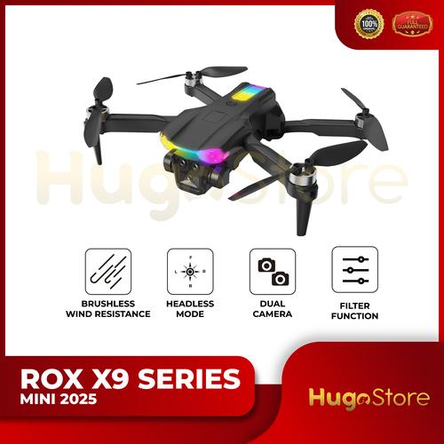 Promo ROX X9 SERIES MINI 2025 Drone HD Dual Camera WiFi FPV - Kab ...