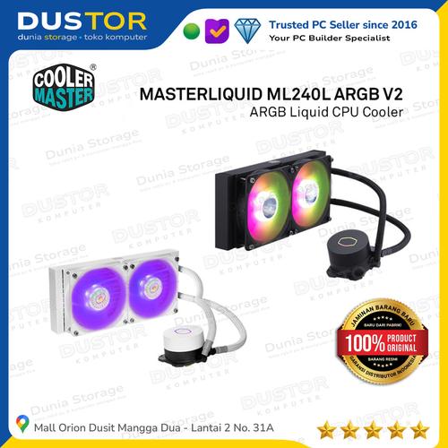 Promo COOLER MASTER MASTERLIQUID ML240L ARGB V2 | Liquid CPU Cooler ...