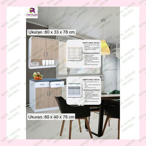 Jual rak dapur lemari dapur 2 pintu kitchen set atas 2 pintu kitchen ...