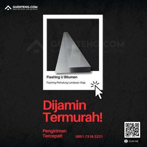 Jual Flashing U Bitumen Pelindung Lapisan Atap Triplek GRC - Diatas ...