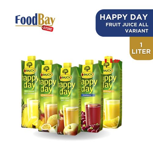 Promo HAPPY DAY - Fruit Juice 1L / Jus Buah Asli - 100% Orange ...