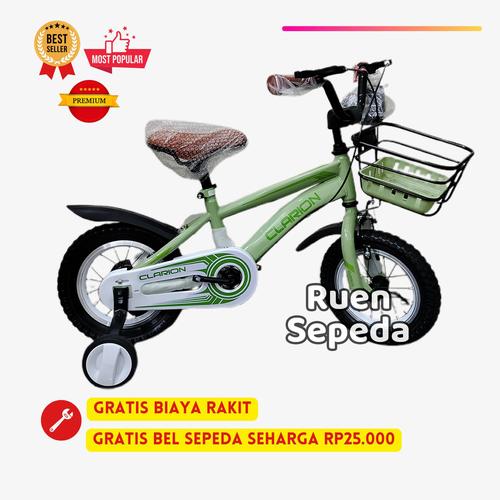 Jual Sepeda Anak Cowok Roda Empat BMX Clarion 12 Inch - Jakarta Timur ...