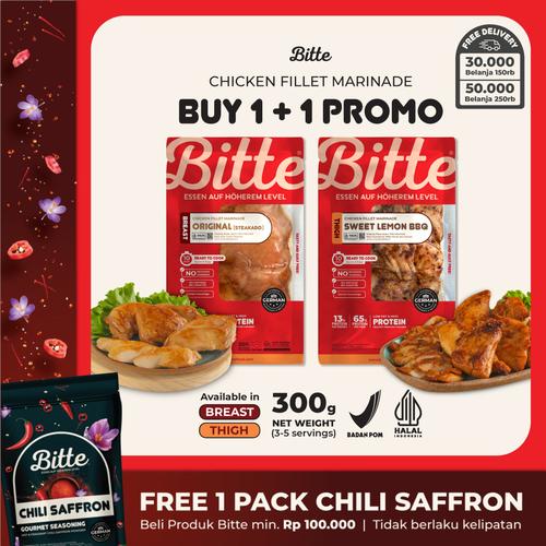 Promo BUY 1 + 1 Chicken Fillet Marinade / Ayam Filet Marinasi 300g ...