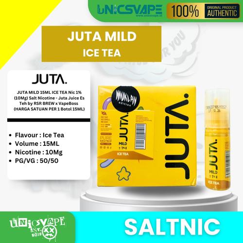 Promo LIQUID JUTA MILD 15ML ICE TEA Nic 1% (10Mg) Salt Nicotine - Juta ...