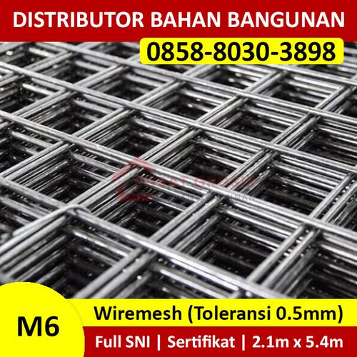 Jual Wiremesh M6 Full SNI Sertifikat 2.1m x 5.4m Toleransi 0.5mm Per ...