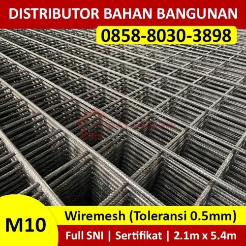 Jual Wiremesh M10 Full SNI Sertifikat 2.1m x 5.4m Toleransi 0.5mm Per ...