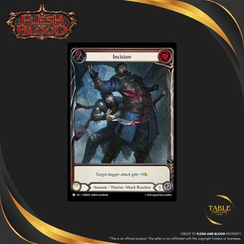 Jual GEM029 Incision | P (Promo) | Regular | Red | Assassin / Warrior ...