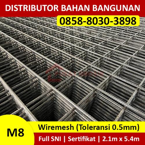 Jual Wiremesh M8 Full SNI Sertifikat 2.1m x 5.4m Toleransi 0.5mm Per ...