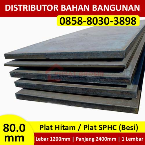Jual Plat Hitam / SPHC / Eser 80mm x 1200mm x 2400mm Plat Besi 80 mm x ...