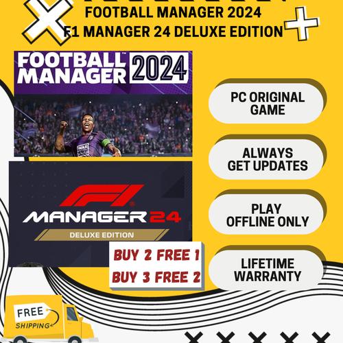 Jual FOOTBALL MANAGER FM 2024 INGAME EDITOR MEGAPACK + F1 MANAGER 2024 ...